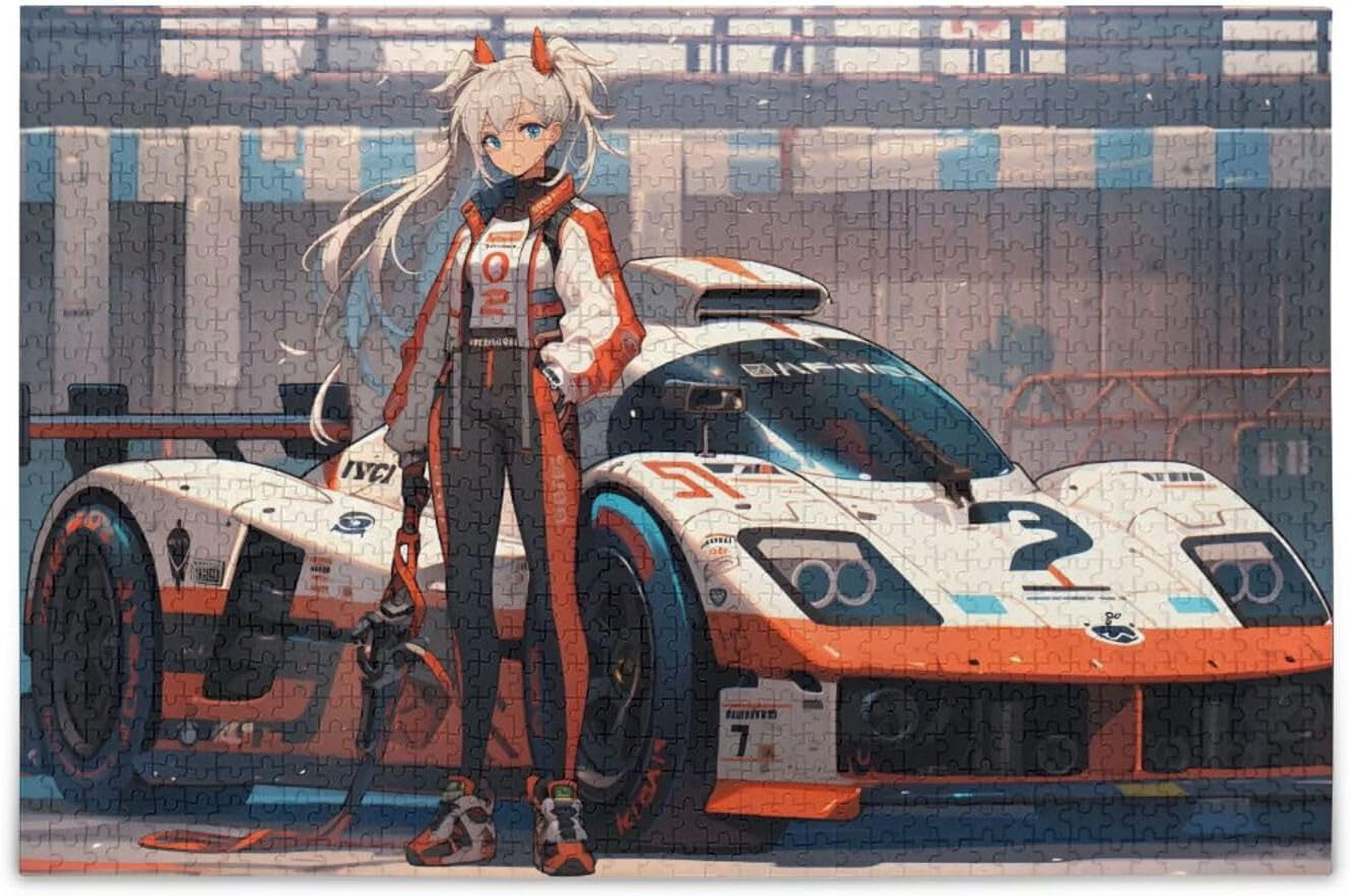 Hotbar Cool Racing Car Jigsaw Puzzle 1000 Pieces, Zigsaw Puzzles with ...