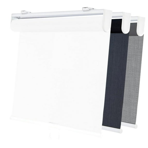 Hotbar Cordless Roller Shades for , Light Filtering Pull Down Blinds ...