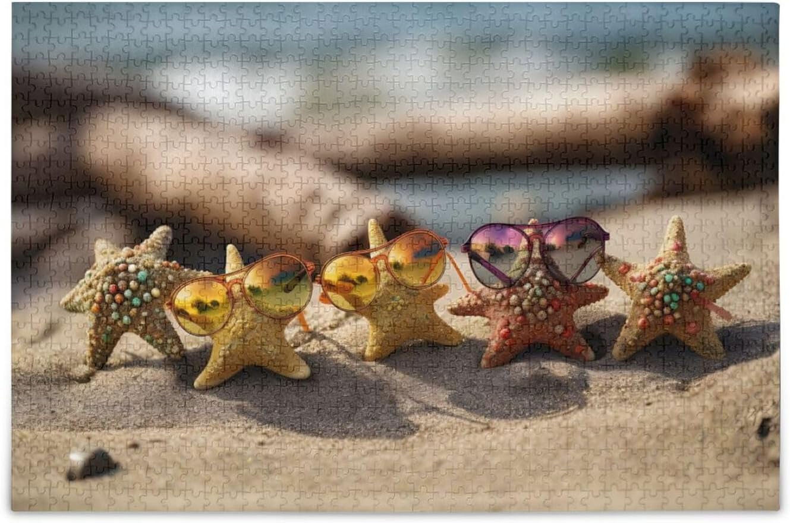 Hotbar Cute Little Starfish Jigsaw Puzzle 1000 Pieces, Zigsaw Puzzles ...