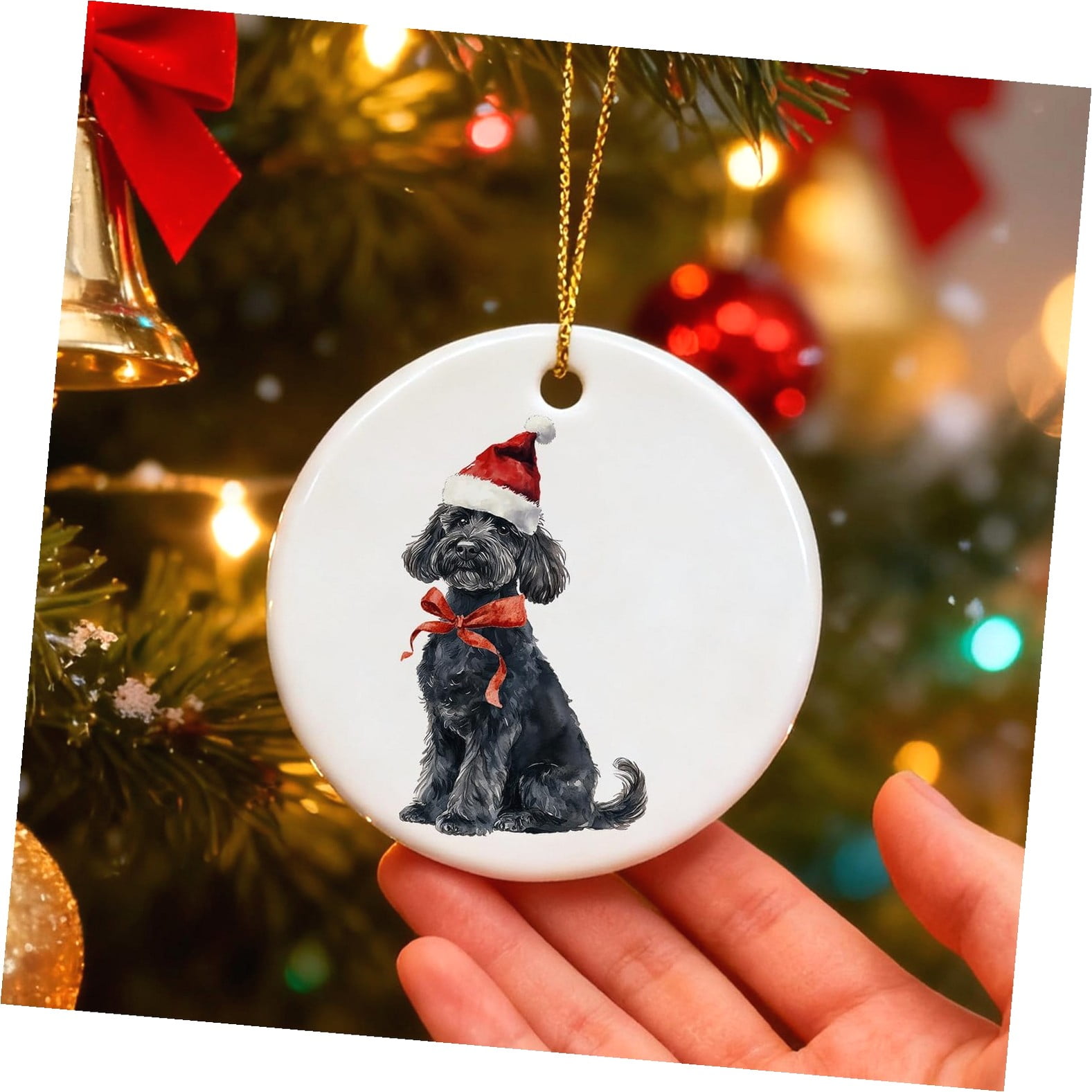 Hotbar Doodle, Doodle, Labradoodle Ornaments for Christmas Tree ...