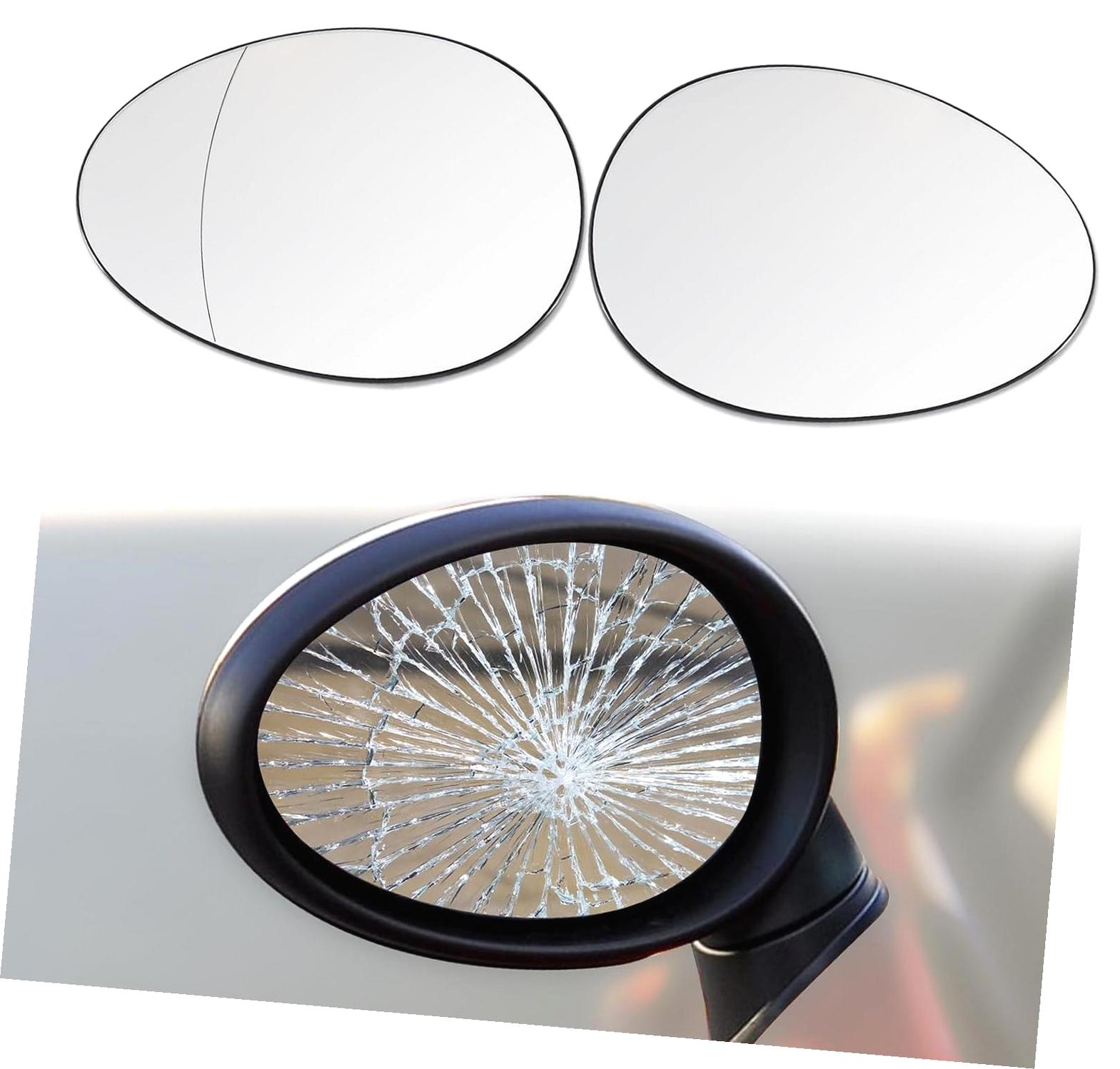 Hotbar Door Rearview Mirror Lens Heated Rearview Mirror Glass Reflector ...