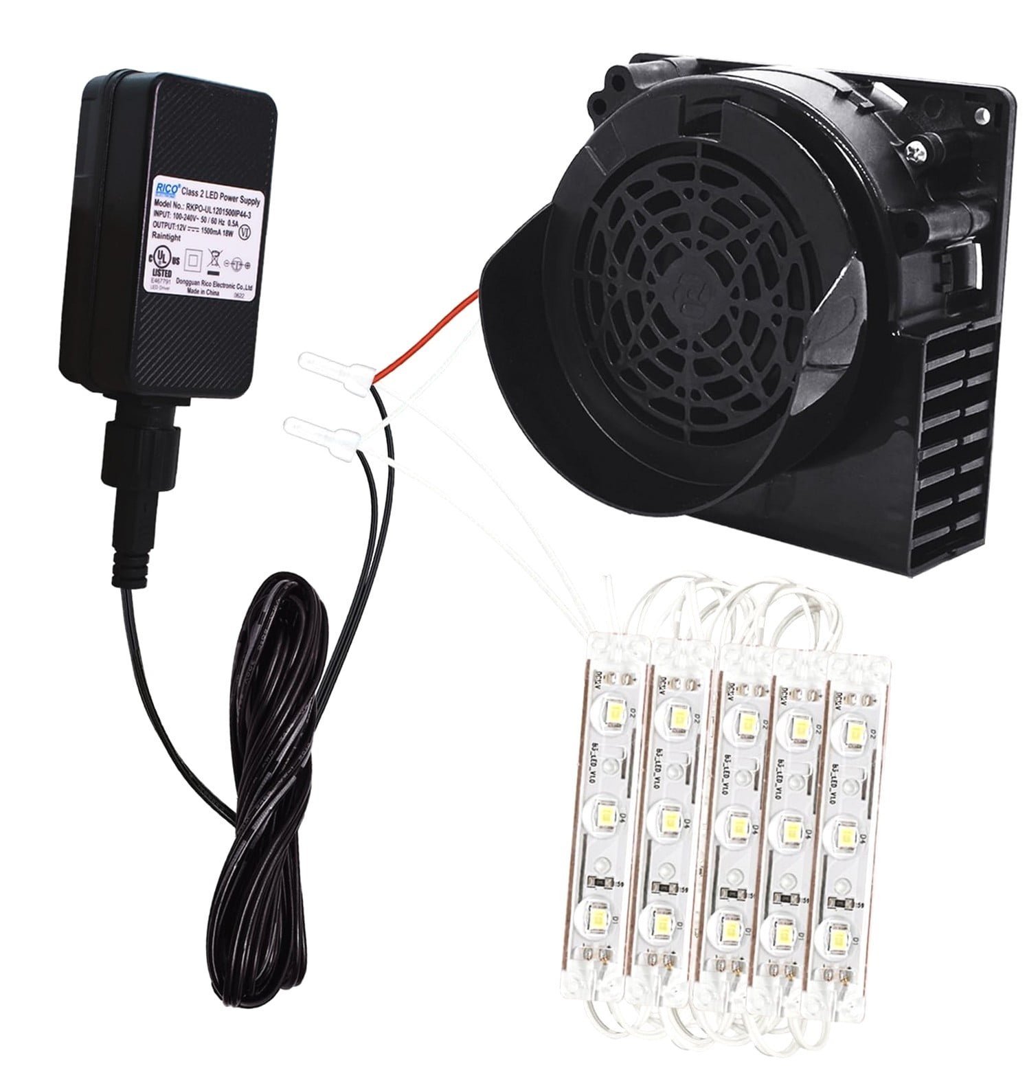 Hotbar Fan Adapter, 1.5A Adapter for Christmas Yard Inflatables Blow ...