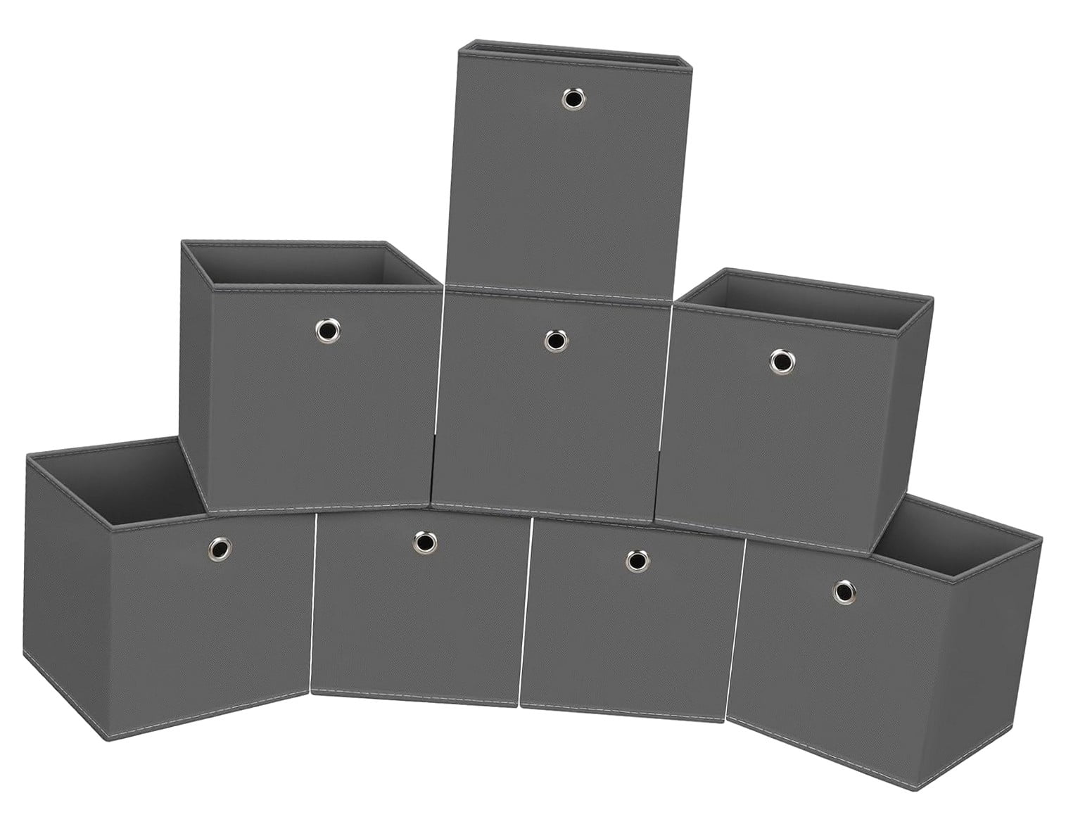 Hotbar Foldable Storage Cubes Bins, 11 Inch Cloth Storage Cube Storage ...