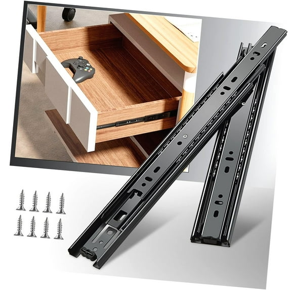 Hotbar Full Extension Drawer Slides Side Mount 10 12 14 16 18 20 22 24 ...
