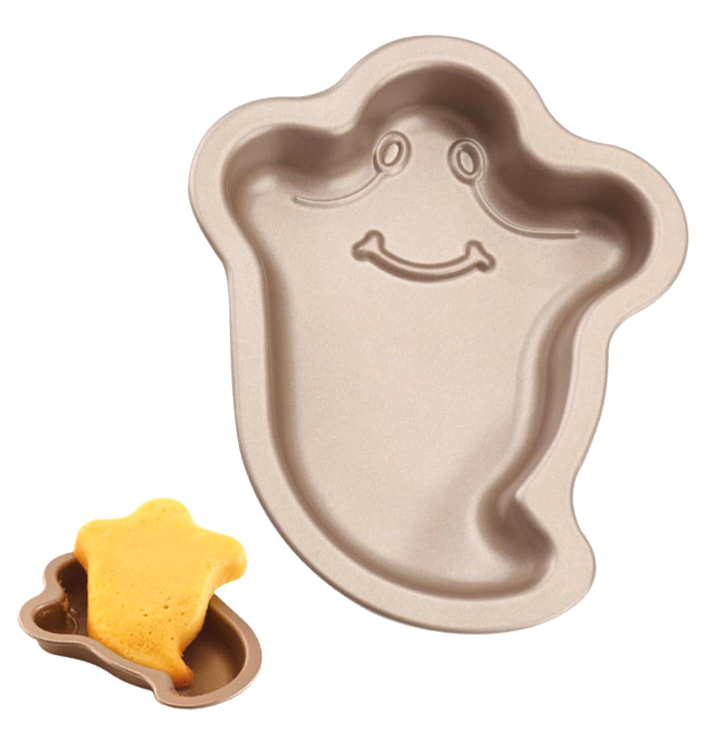Hotbar Ghost Shape Mini Cake Pan Pie Molds, 5.6 Inch Cake Non Stick ...