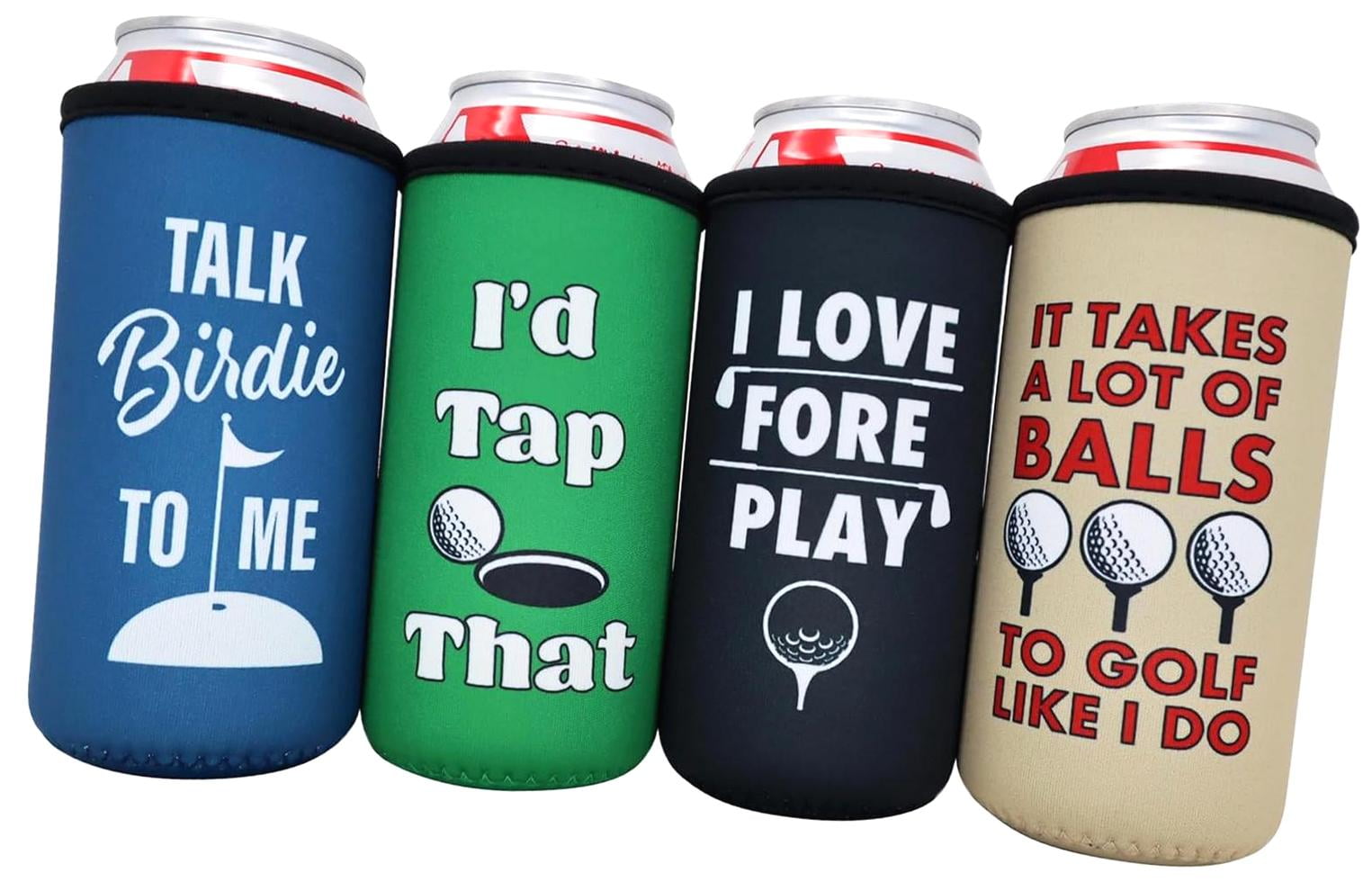 Hotbar Humorous Golf 16oz Can Insulators - Golf Cart for Men Who Have ...