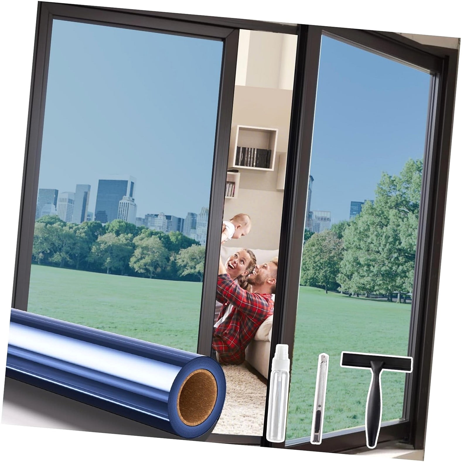 Hotbar One Way Privacy Window Film, Daytime Window Tint for , Mirror ...