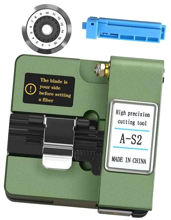 Hotbar Optical Fiber Cleaver S2, featuring 16 cutting surfaces capable ...