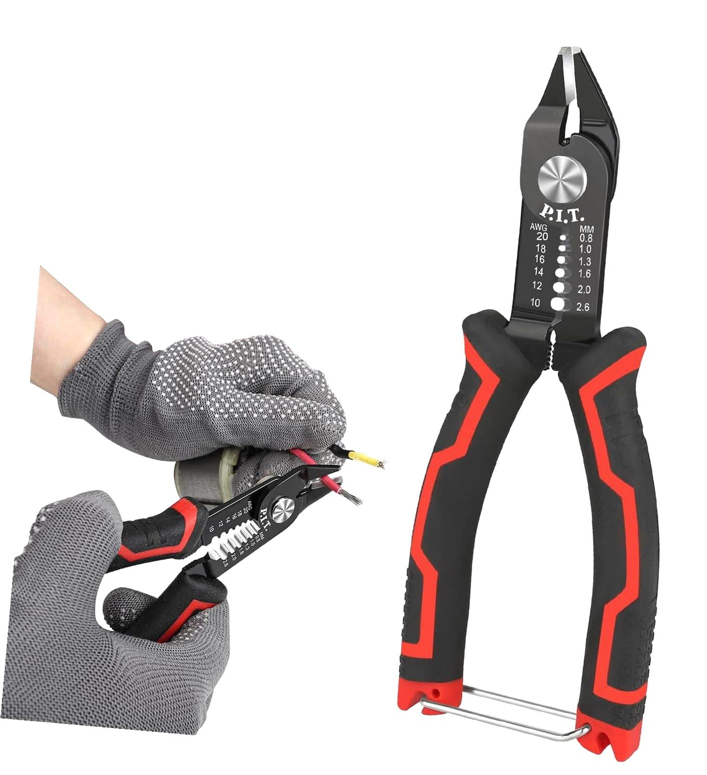 Hotbar P.I.T. 6.5-Inch Cutter with Additional Stripping Feature, Wire ...