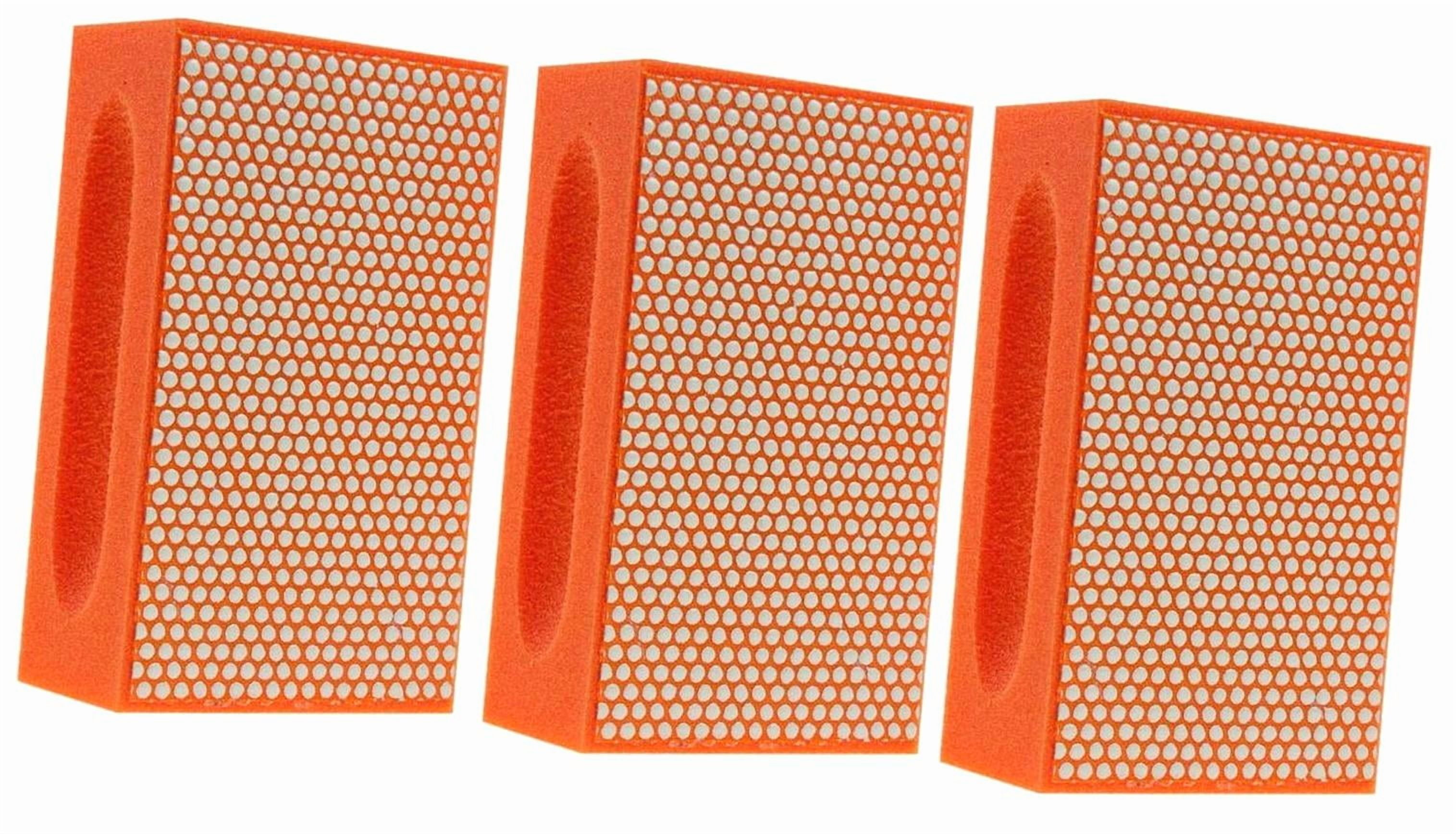Hotbar -PAD Diamond Hand Polishing Set (3 Pack, Grit 3000 (Orange ...