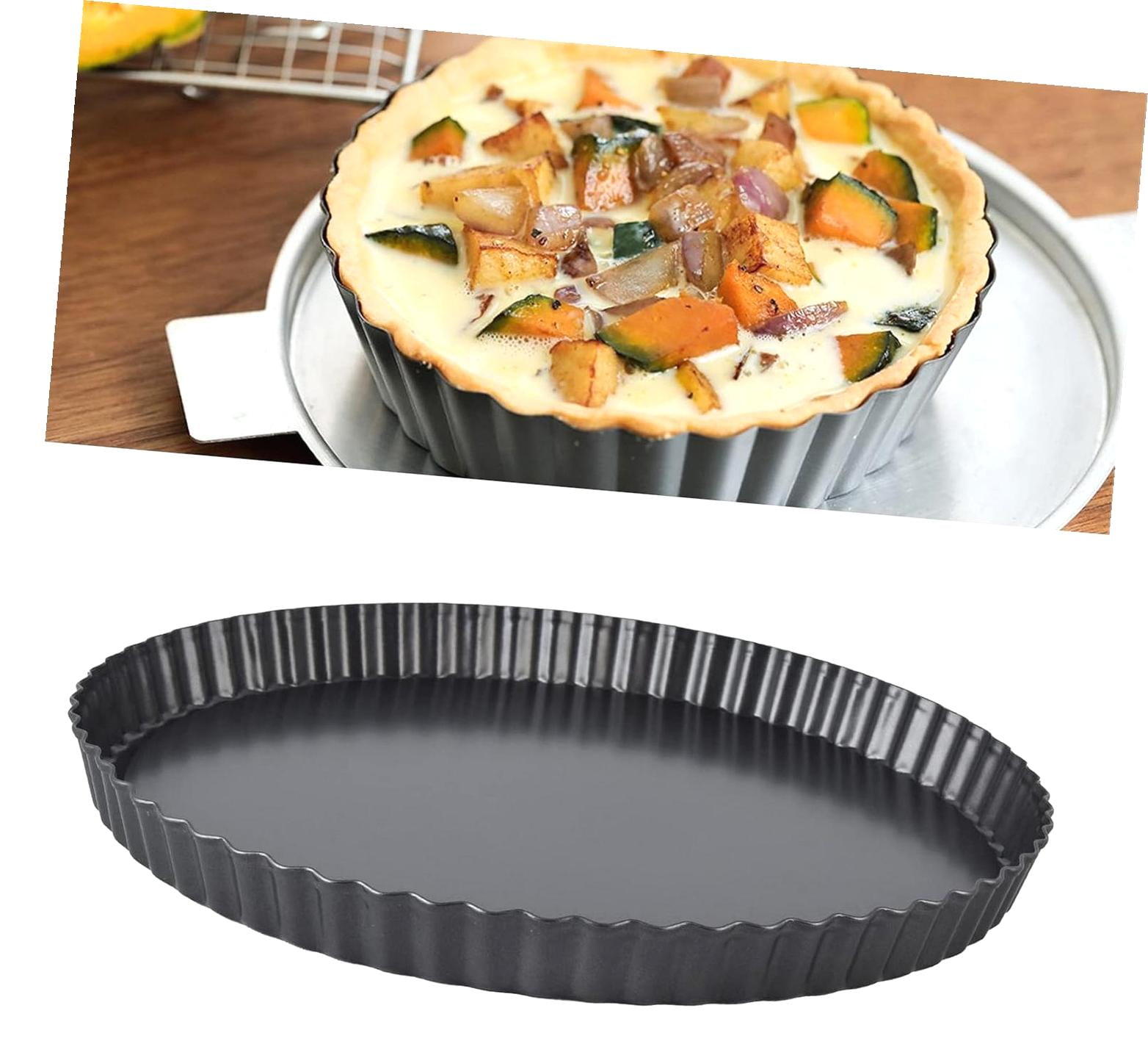 Hotbar Pan, Nonstick Quiche Pan with Removable Bottom, Thickening Pie ...