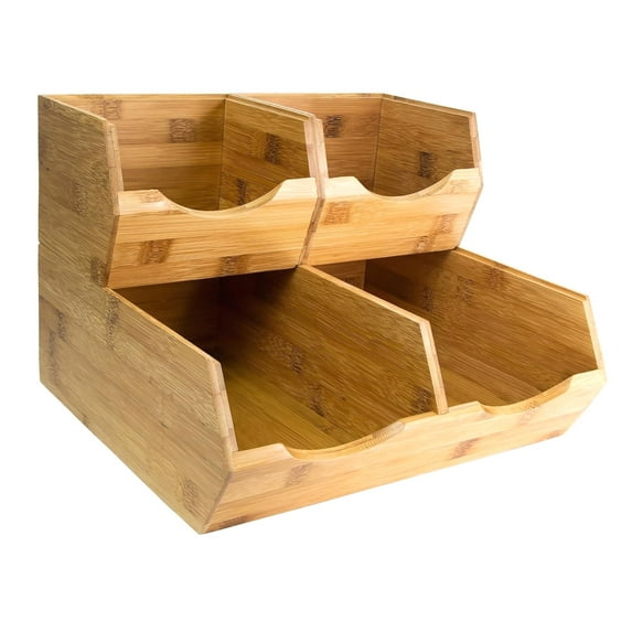 Hotbar Pantry Storage Bins Stackable Baskets, Potato and Onion Storage ...