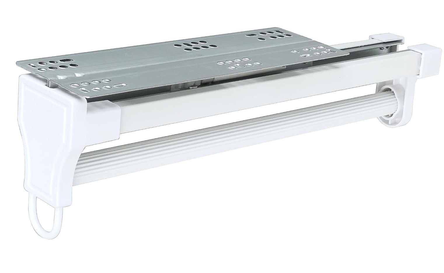 Hotbar Pull Out Clothes Hanger Rack for Closet, Closet Rod with ...