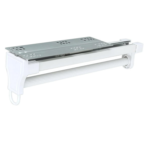 Hotbar Pull Out Clothes Hanger Rack for Closet, Closet Rod with ...