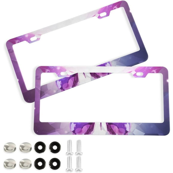 Butterfly License Plate Frame
