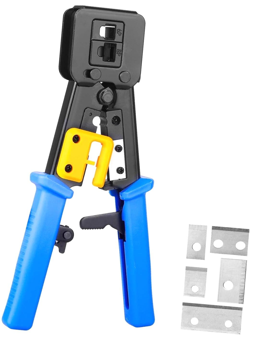 Hotbar RJ45 Crimping Tool, Ethernet Crimp Tool, RJ11, RJ12, RJ45(CAT5 ...