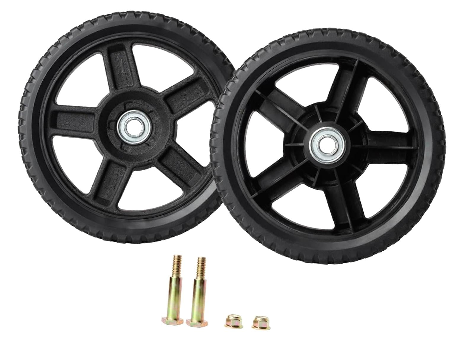 Hotbar Replacement 10 Inch Lawn Mower Wheels for Most Standard Push ...