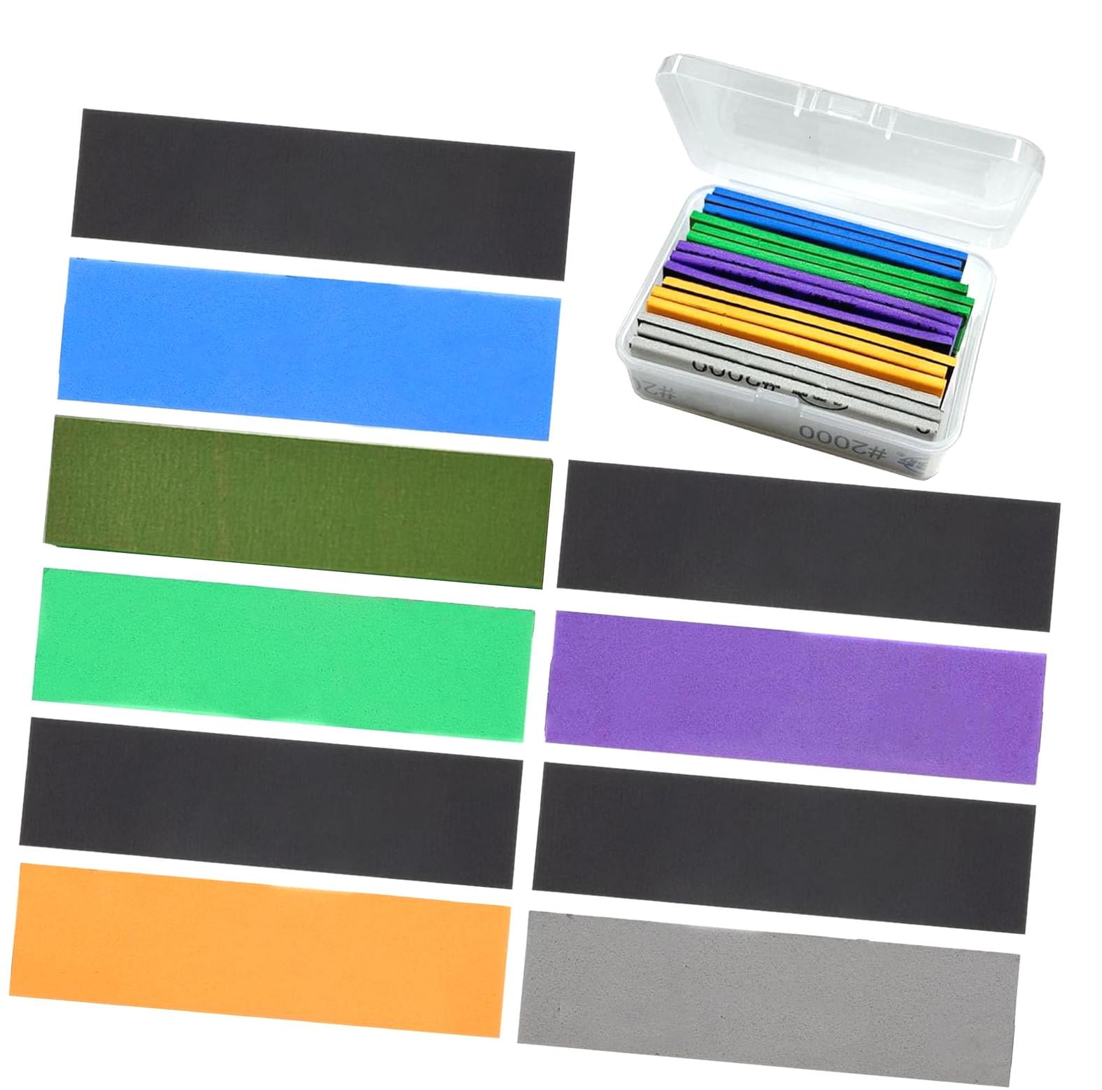 Hotbar Sanding Sponge Sticks, Assortment of 5 Types Wet and Dry ...