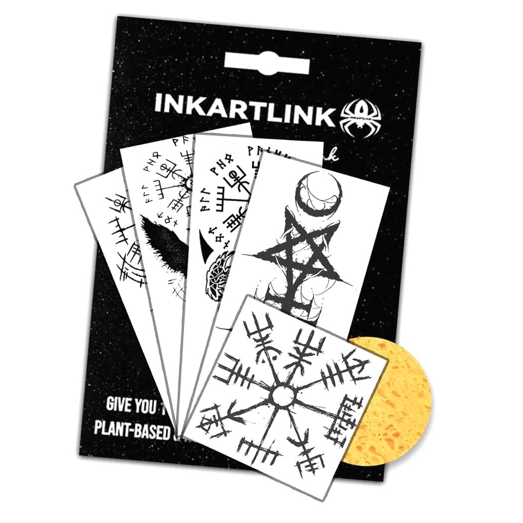 Hotbar Semi-Permanent, 5-piece ancient emblem tattoo , party tattoos ...