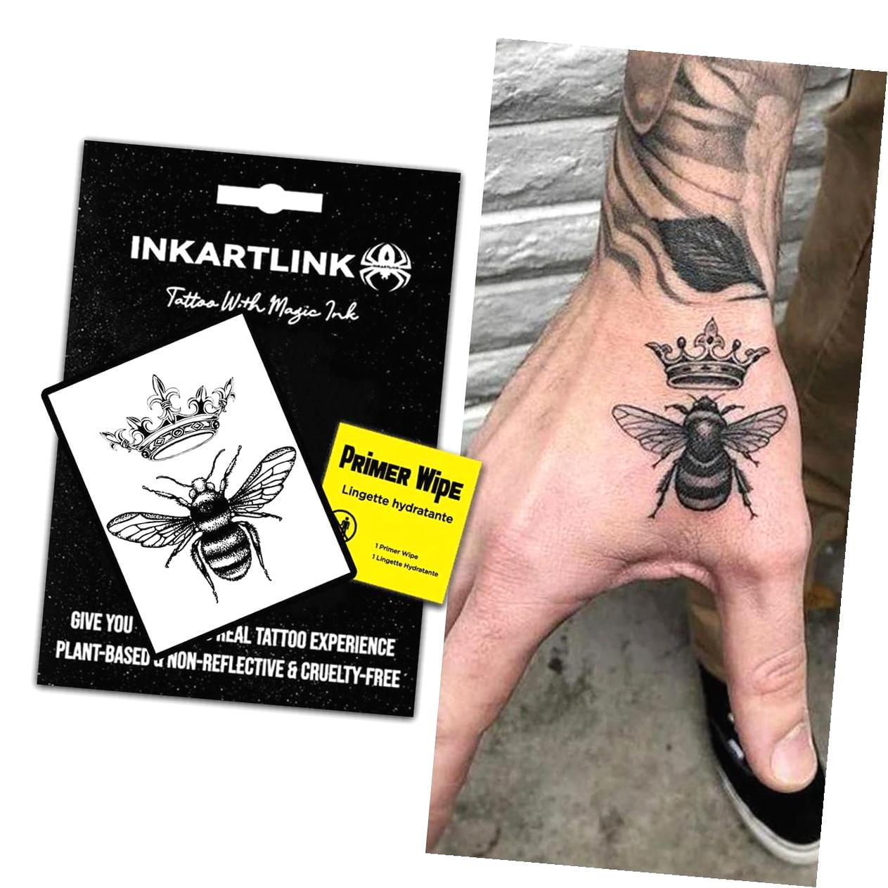 Hotbar, Semi-Permanent Tattoos for Adults, Artistic Tattoo Realistic ...