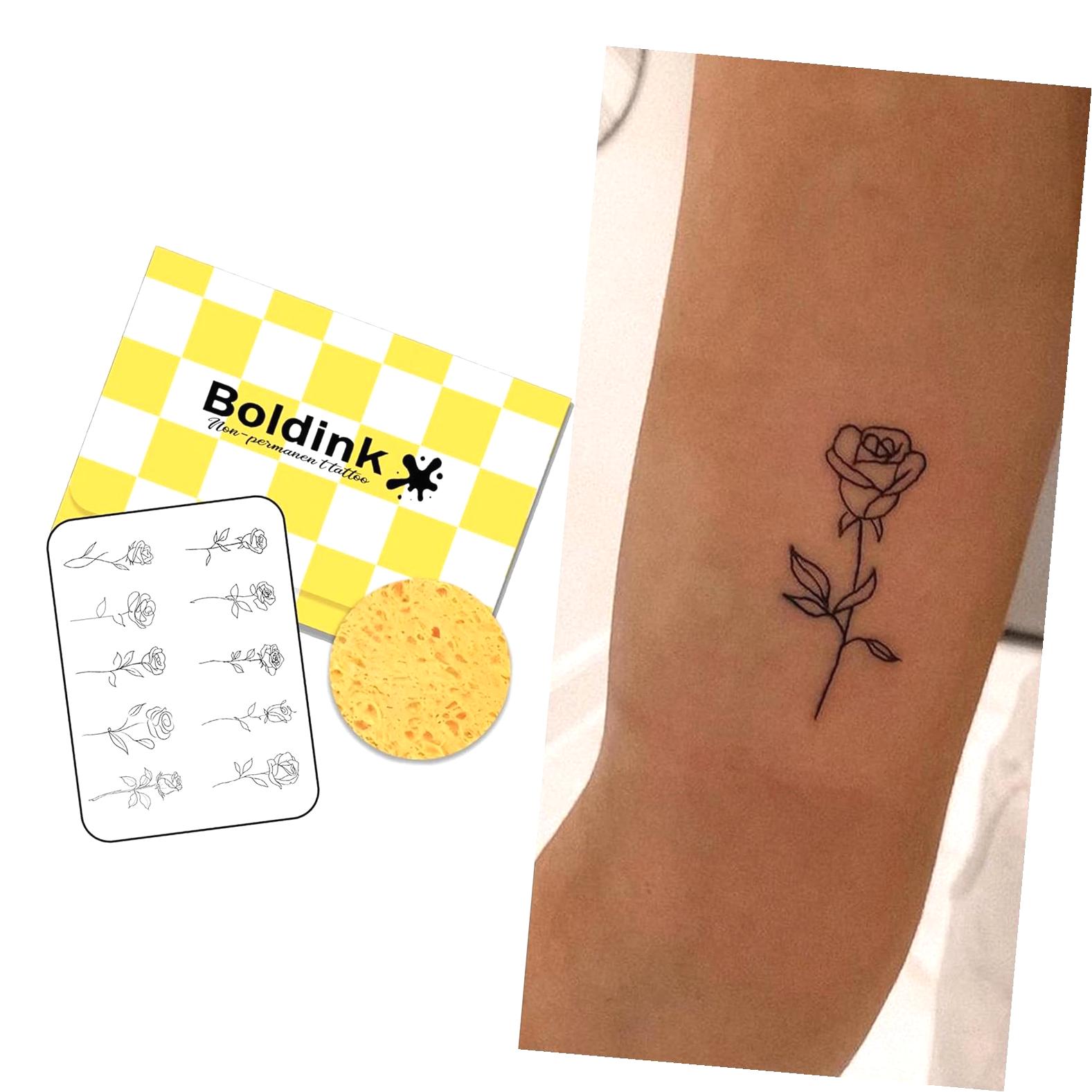 Hotbar Semi-permanent tattoos, realistic imitation tattoos, lasting 7 ...