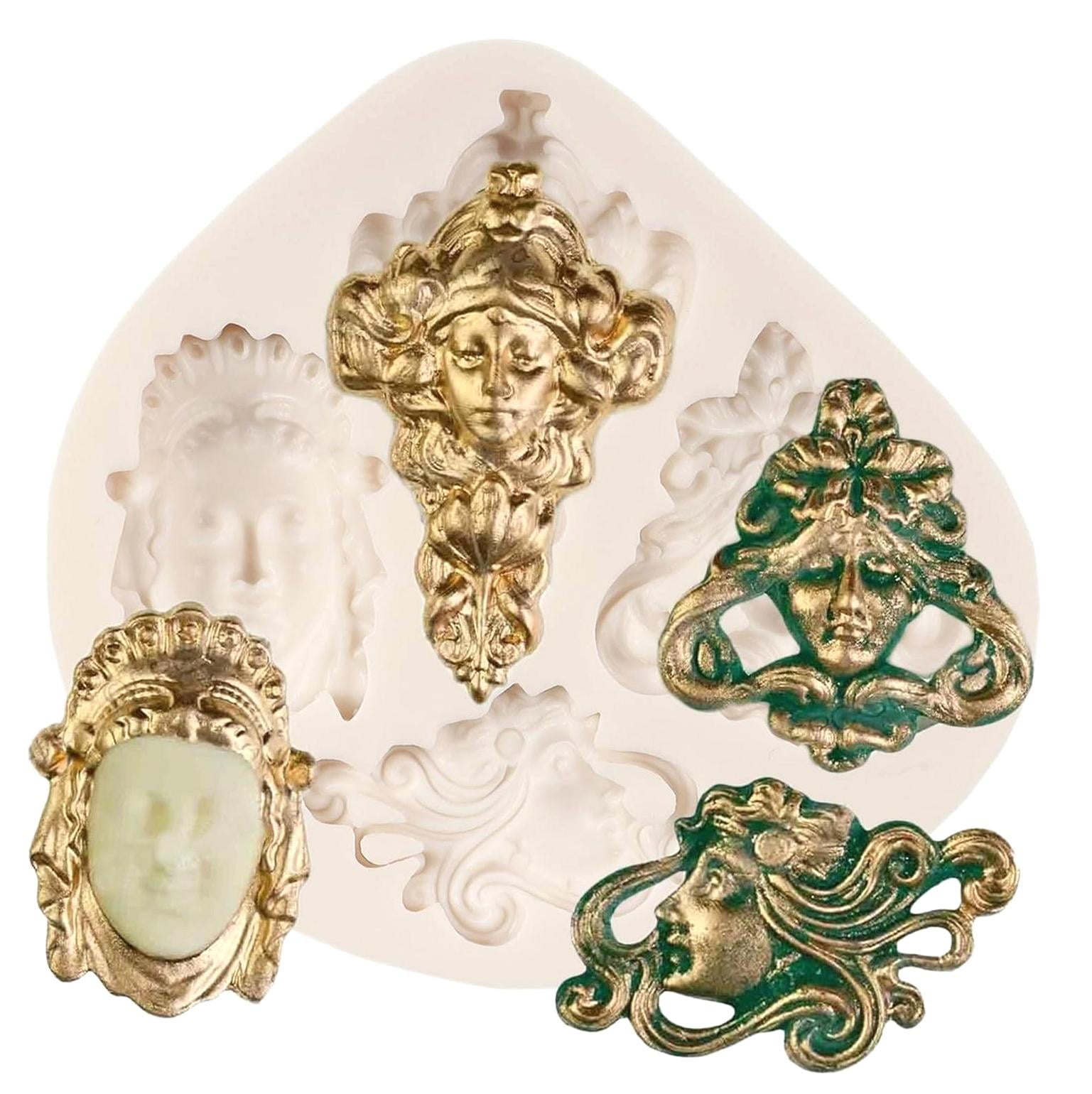 Hotbar Silicone Molds Greek Mythology Goddess Fondant Molds Lady ...