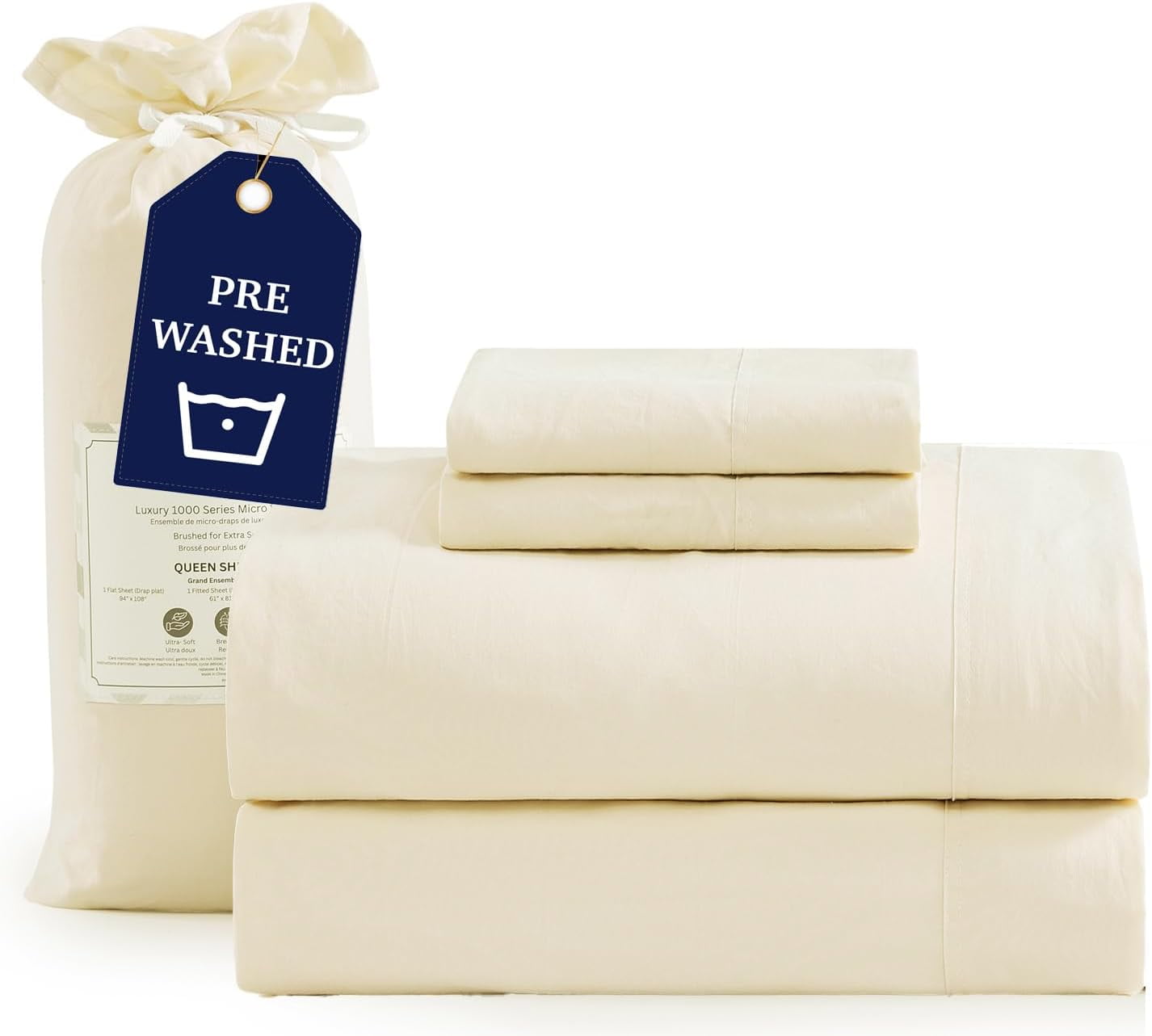 Hotbar Size Bed Collection, Pre-Washed Sheet Set Size, Sheet, Ultra ...
