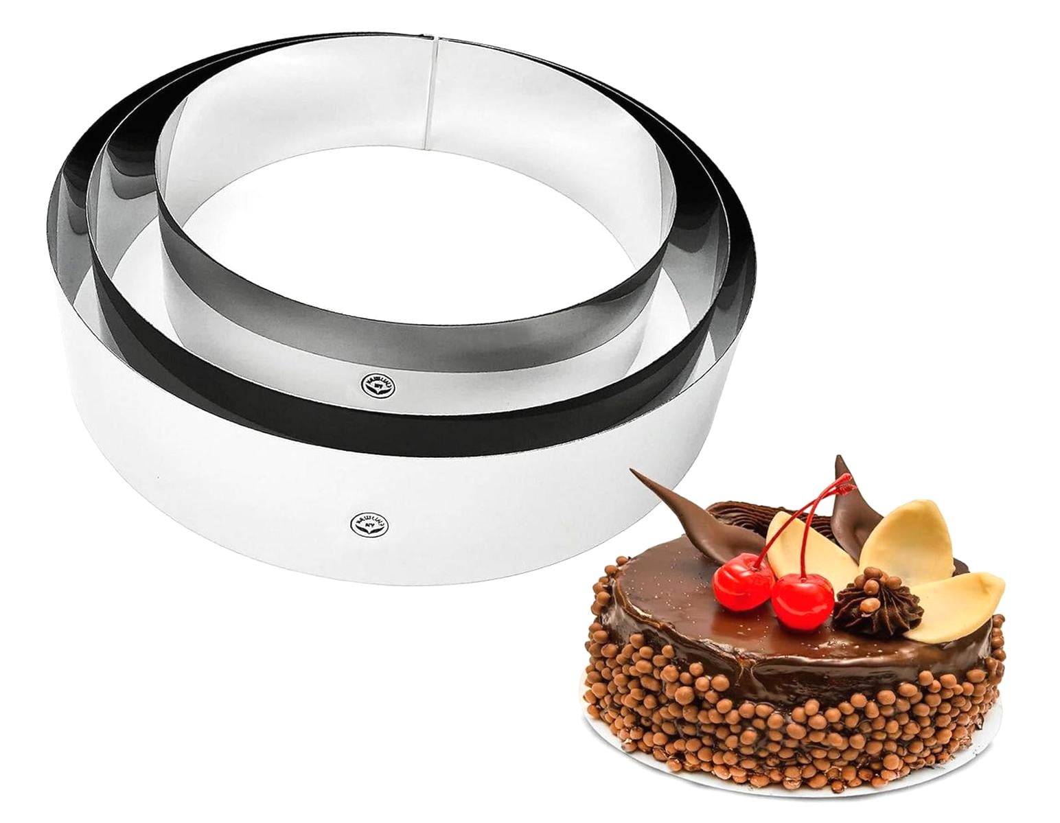 Hotbar Stainless Steel Cake Mousse Molding Forming (Rectangular Cake ...