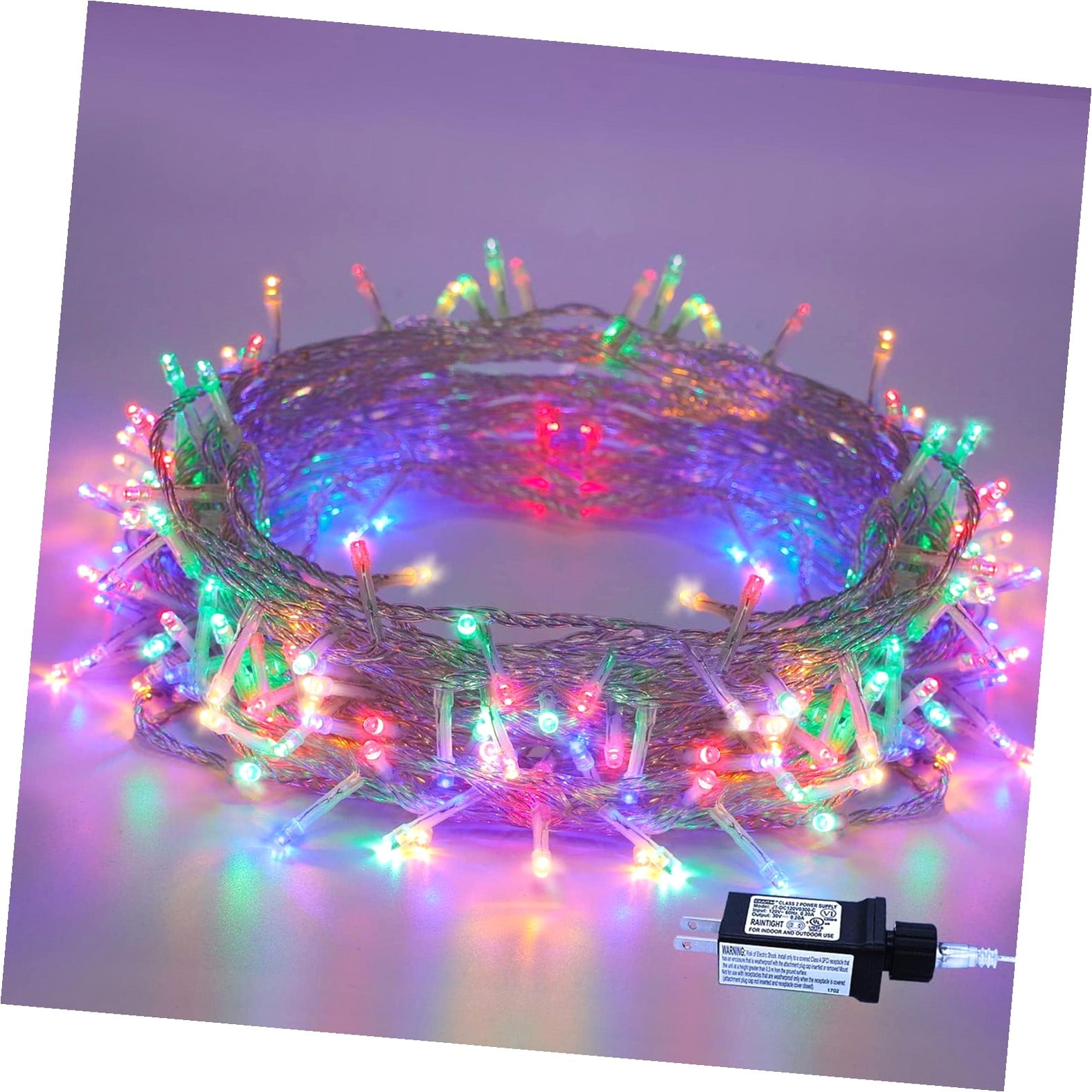 Hotbar String Lights Multicolor 220 LEDs 25m/82ft 8 Modes End-to-End ...