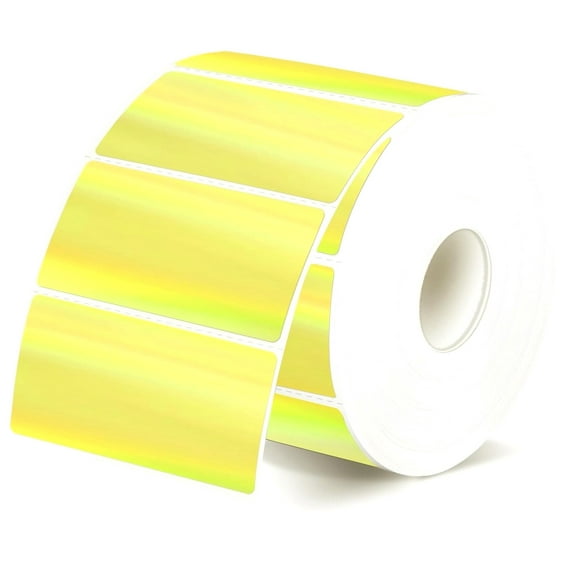 Hotbar Thermal Label 2x1 Inch- Barcode Labels- Holographic Thermal Sticker Labels for Address ...