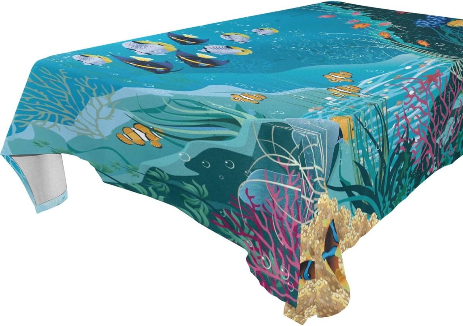 Hotbar Unbreakable Square Tablecloths with Dust and Wrinkle Resistance ...