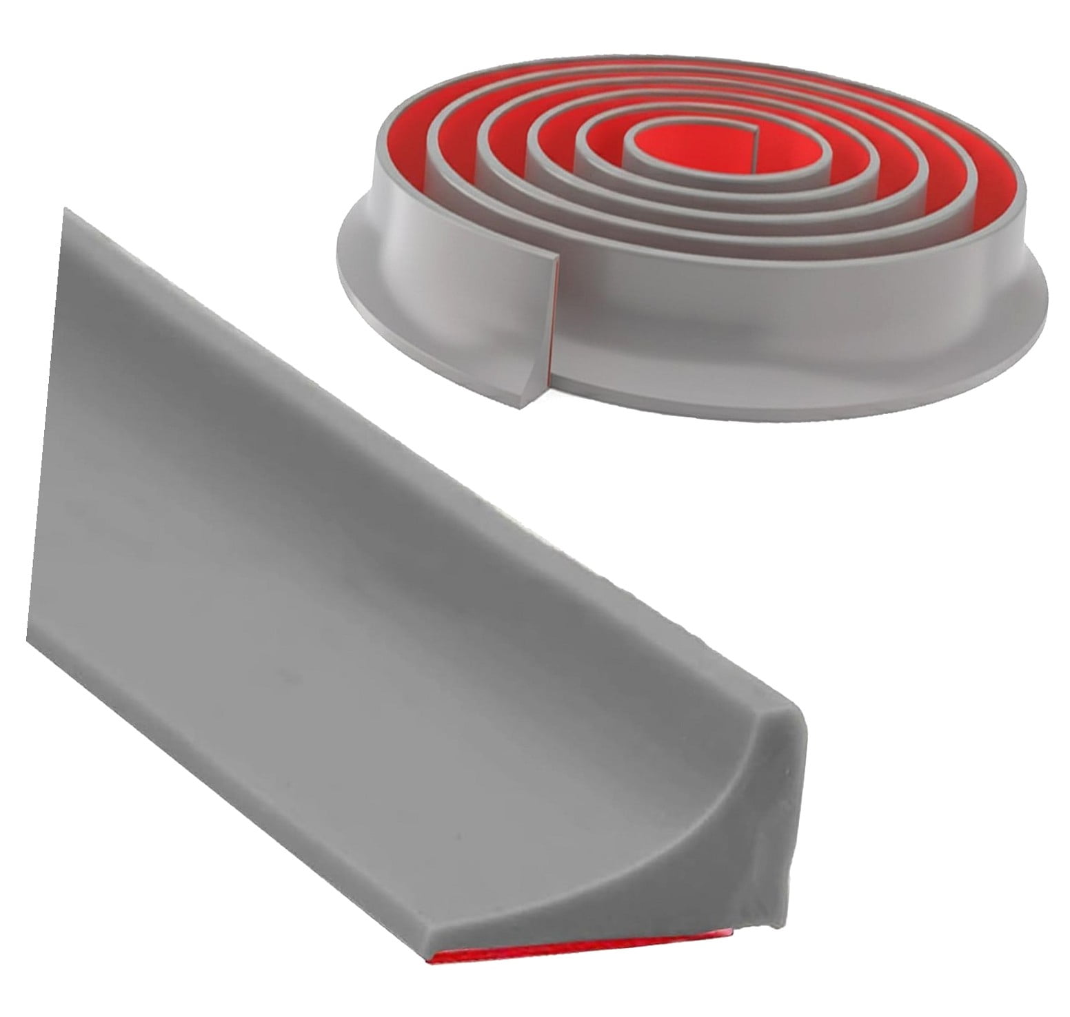 Hotbar , Water Dam Seal Strip for Shower Door Bottom, 5Ft for Bathroom and Kitchen - Walmart.com