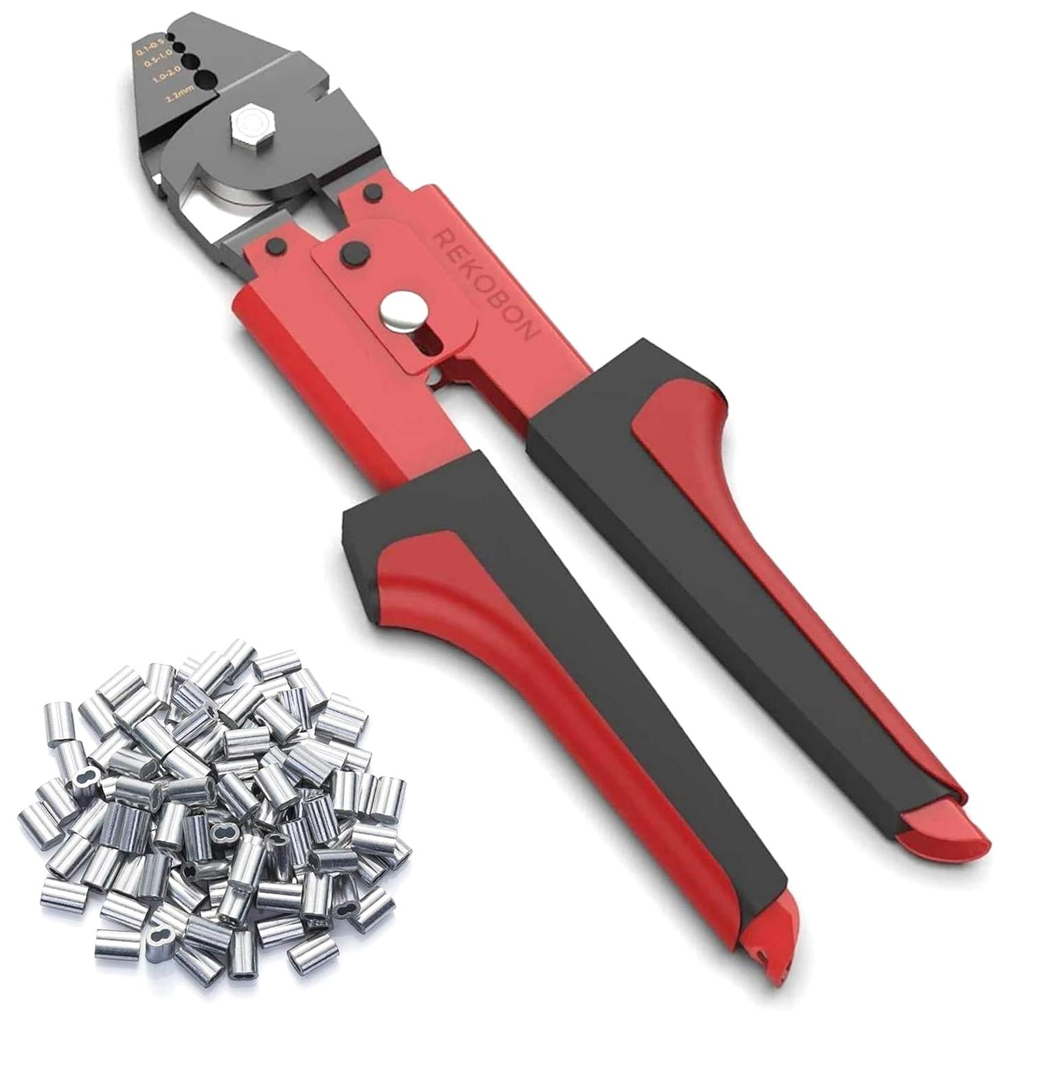 Hotbar Wire Rope Crimping Tool, Up To 2.2mm Swager Crimper Fishing Wire ...