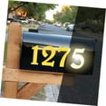 Hotbar Yellow Mailbox Numbers Sticker Decal Die Cut Style Vinyl Number ...