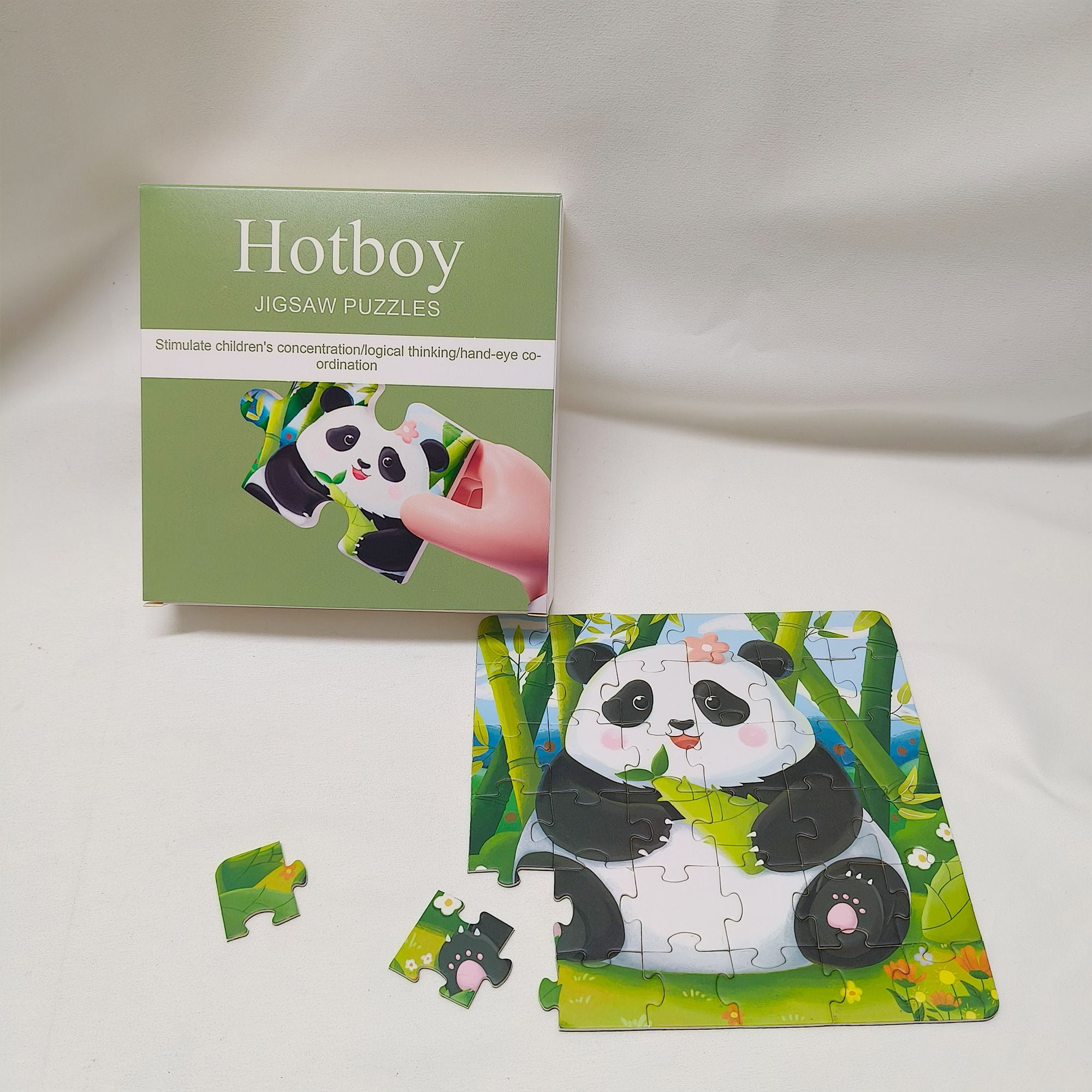 Hotboy Jigsaw puzzles Enhance Concentration, Logical Thinking & Hand-Eye Coordination (Ages 5 ...