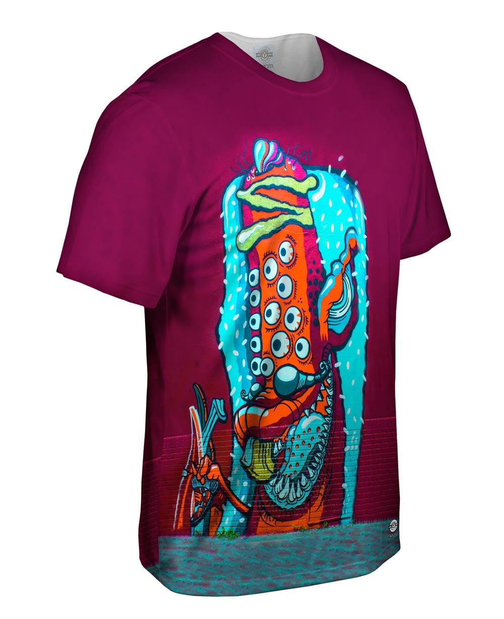 Hotdog Eyes Graffiti Art Basel Miami 2013 Mens T-Shirt All Over Print ...