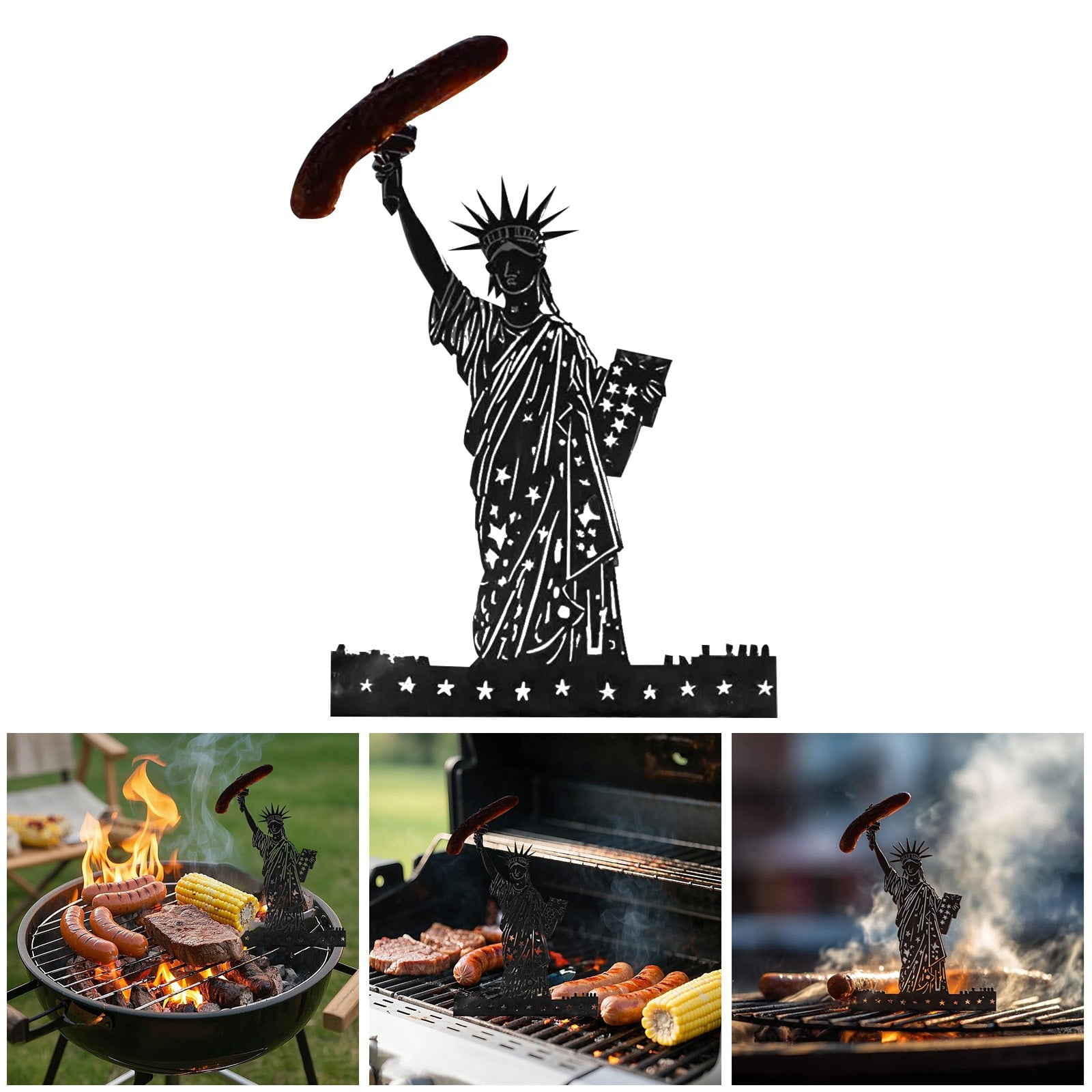 Hotdog Grill Tool – Hilarious Monster-Shaped BBQ Roaster for Sausages ...