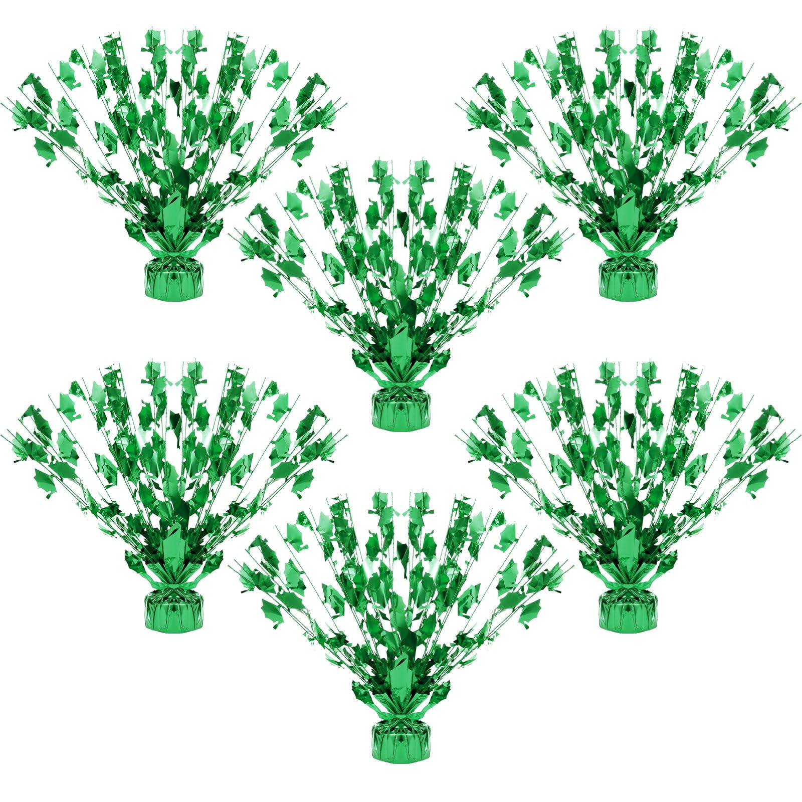 Hoteam 6 Pcs Metallic Graduate Cap Gleam Table Party Supplies ...