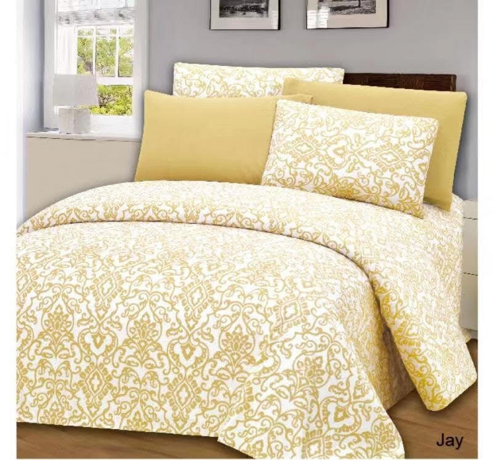 Hotel Club 1800 Super Soft 6-Piece Print Sheet Set (Queen, Jay) - Walmart.com