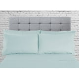 Hotel Collection 1800 Thread Count 6-Piece Blue Sheet Set, Queen ...