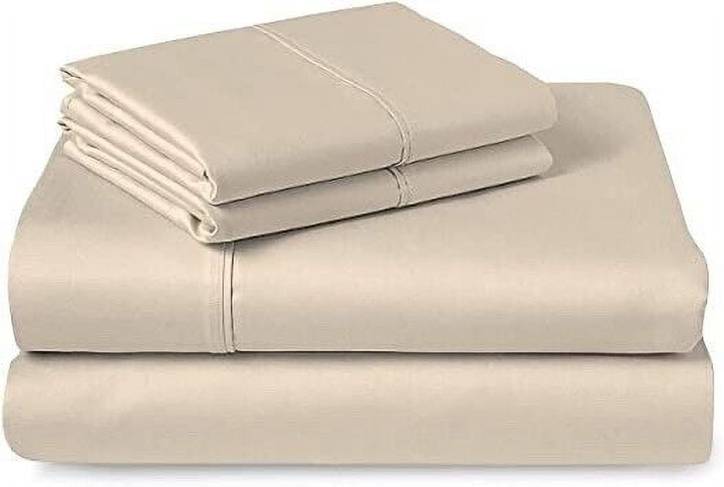 Hotel Collection 1800 Thread Count Solid Bed Sheet, Twin XL – Deep ...