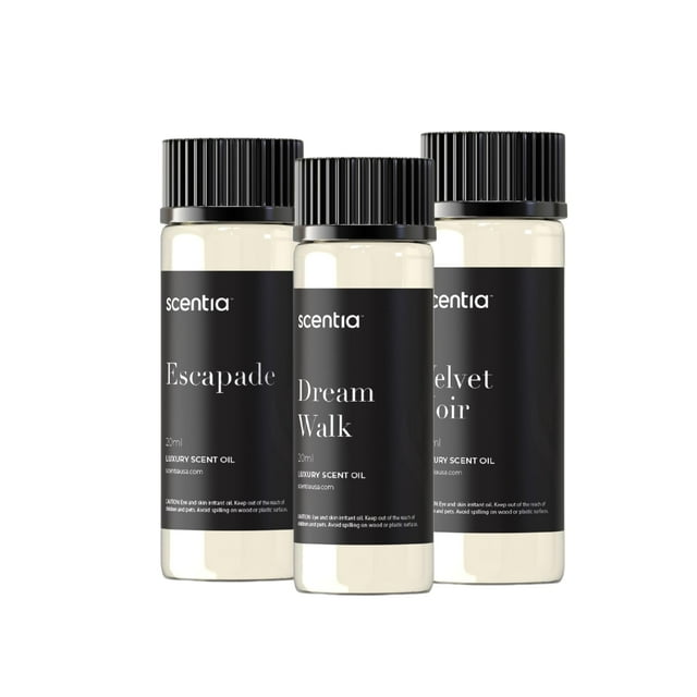 Scentia Hotel Collection Oils- Aromatherapy Diffuser oils Set 2, Pack ...