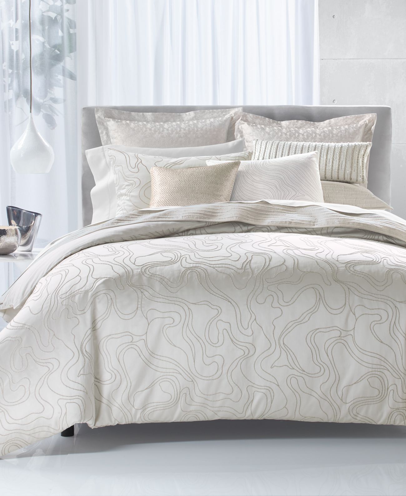 Hotel Collection Silverwood Bedding Comforter Set - Walmart.com