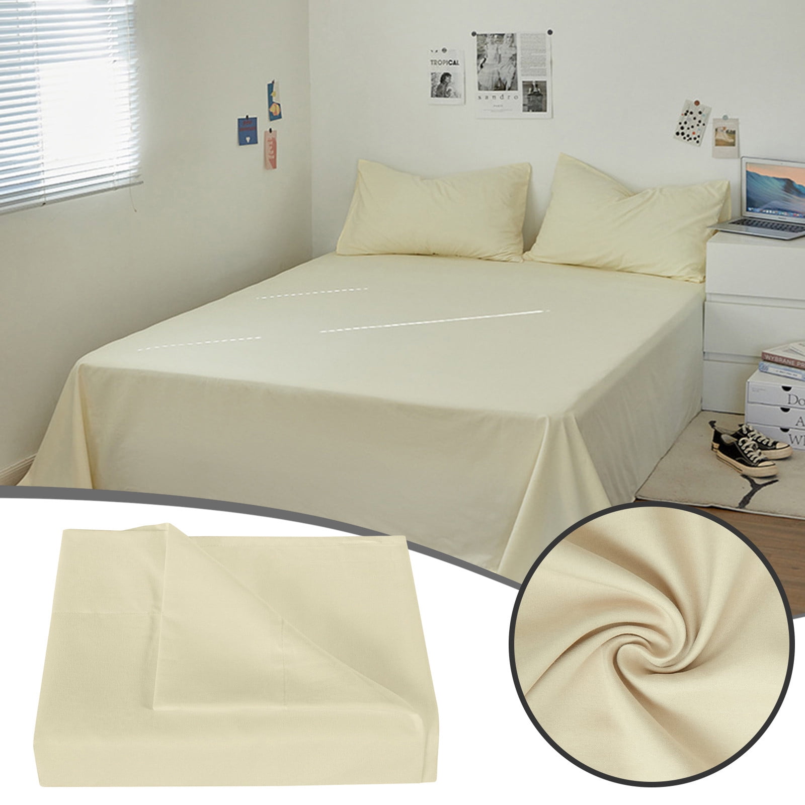 Hotel Double Brushed Microfiber Sheets And Comfortable Wrinkle Fade ...