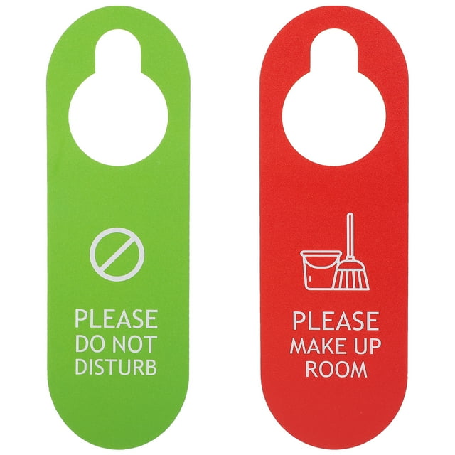 Hotel No Interruption Card Signboard Practical Door Office - Walmart.com