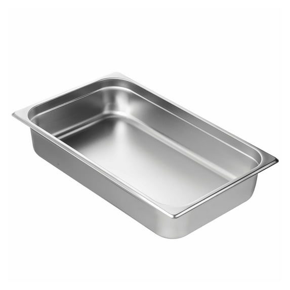 Hotel Pans 6 Pack Full Size, Stainless Steel Steam Table Pans - 4 Inch ...