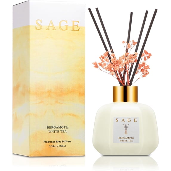 Hotel Reed Diffuser - Inspired by Westin Room Scent | 3.4oz Bergamot ...