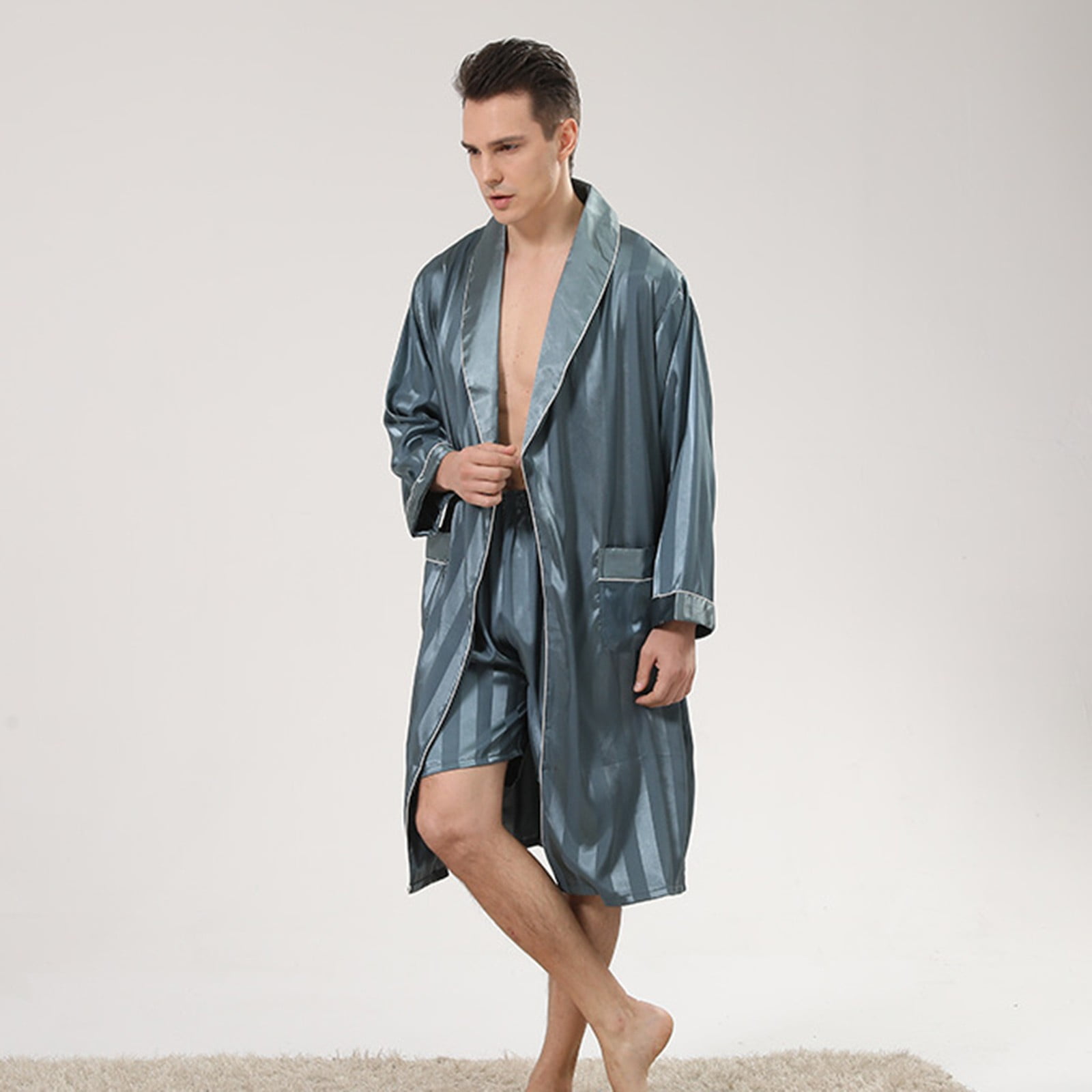 Hotel Robe Men Robes For Robe Men'S Bath Robe Robe Thin, Summer, Silk ...