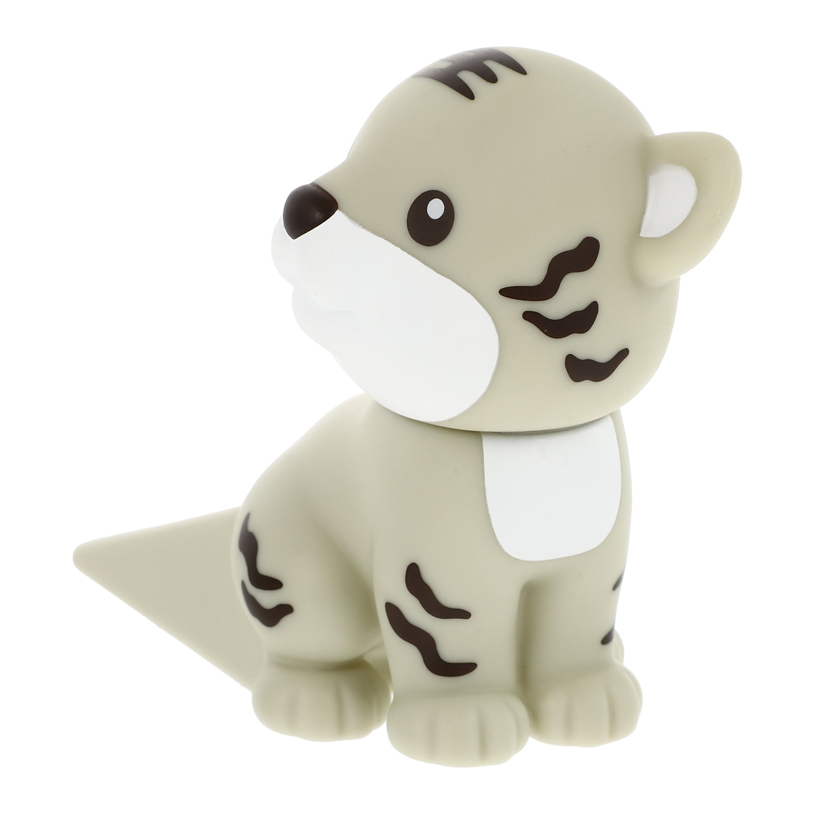Grey Cartoon Tiger Door Wedge Decorative Stopper for Home Use Made of ...
