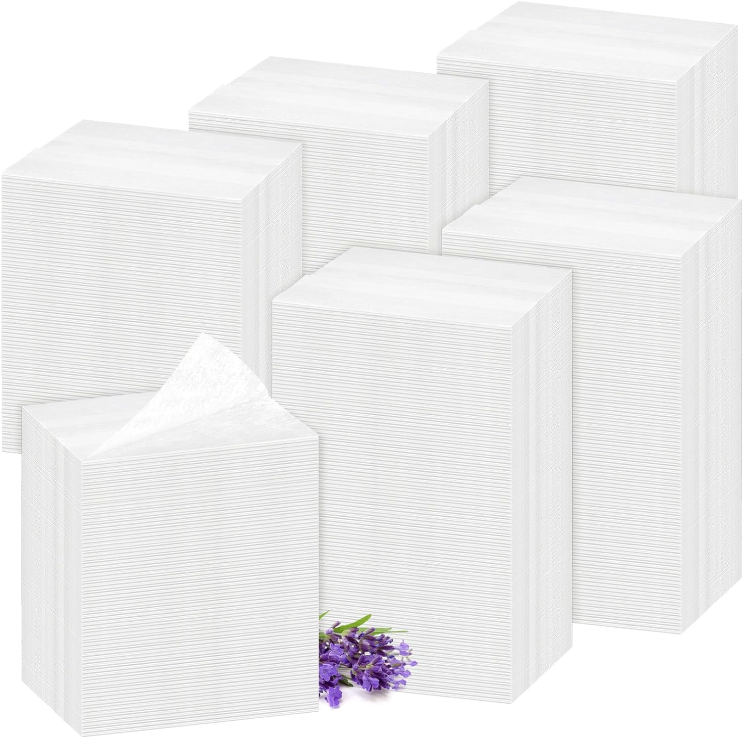 600 Count Dryer Sheets Bulk Fabric Softener Lavender Scent Dryer Sheets ...
